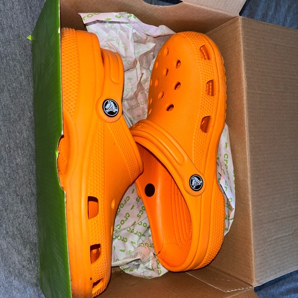 CROCS | Shoes | Crocs Classic Clog Orange | Poshmark
